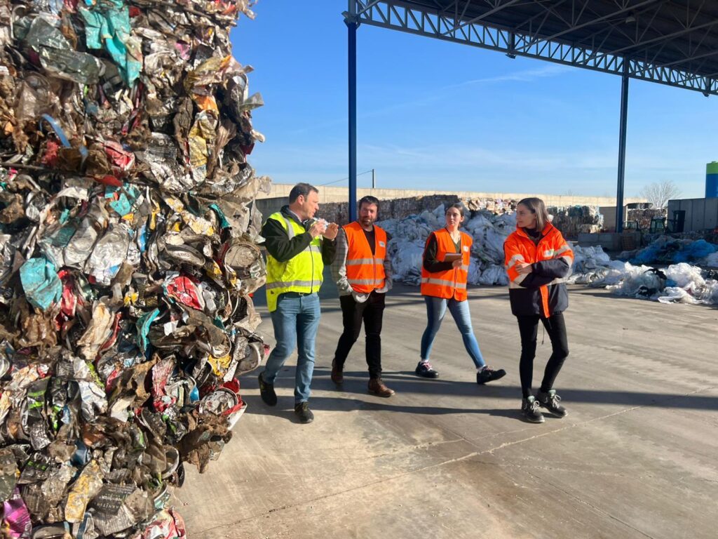 Visit of the director of the Waste Agency of Catalonia - Vilella Recicla